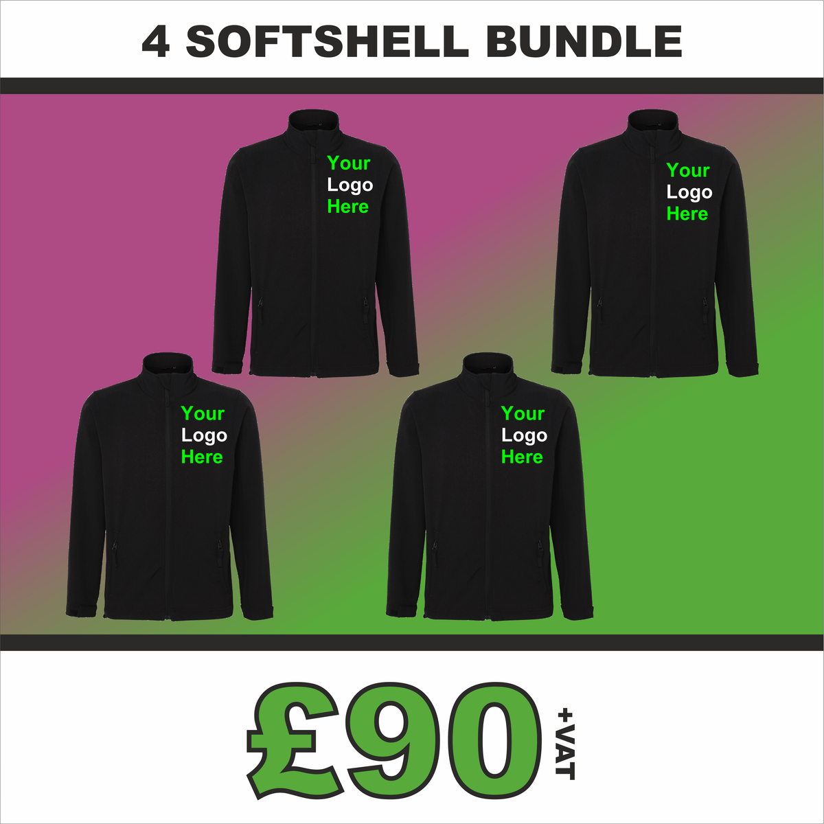 PRO RTX Softshell Bundle – Customise 'R' Us