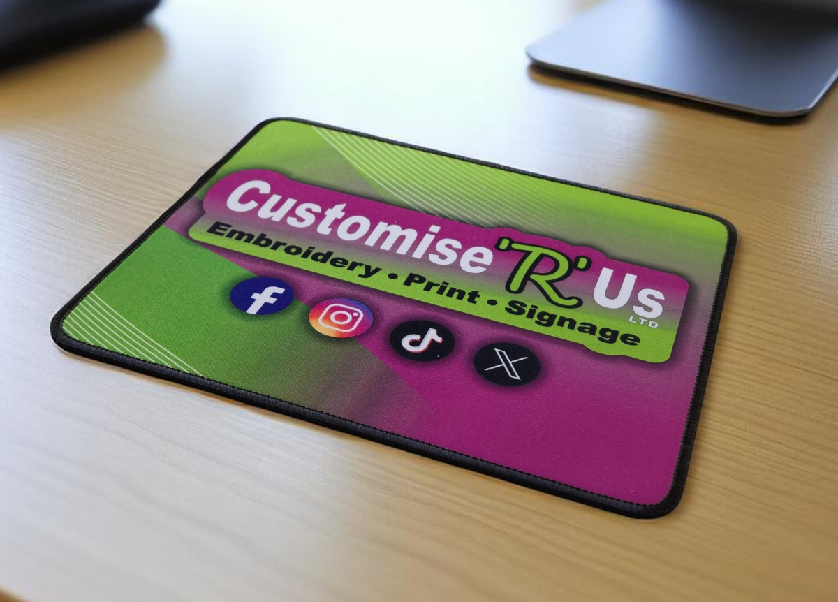Sublimated Mouse Mats (Pack of 5) – Customise 'R' Us