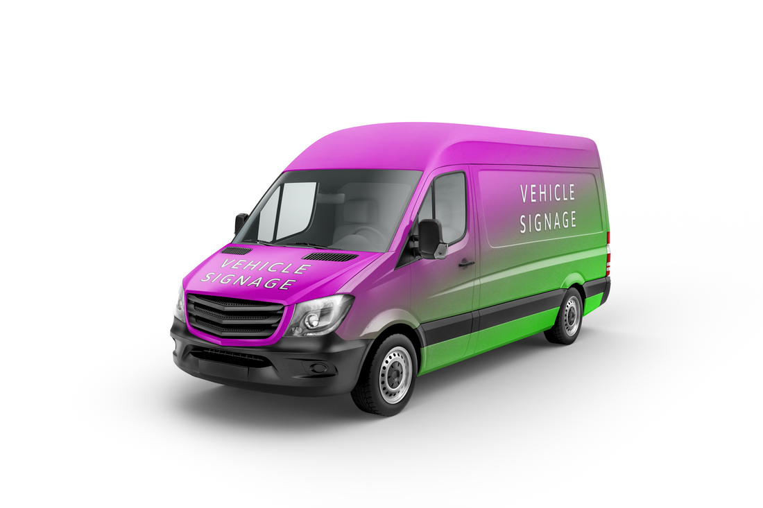 Large Van Vehicle Signage – Customise 'R' Us